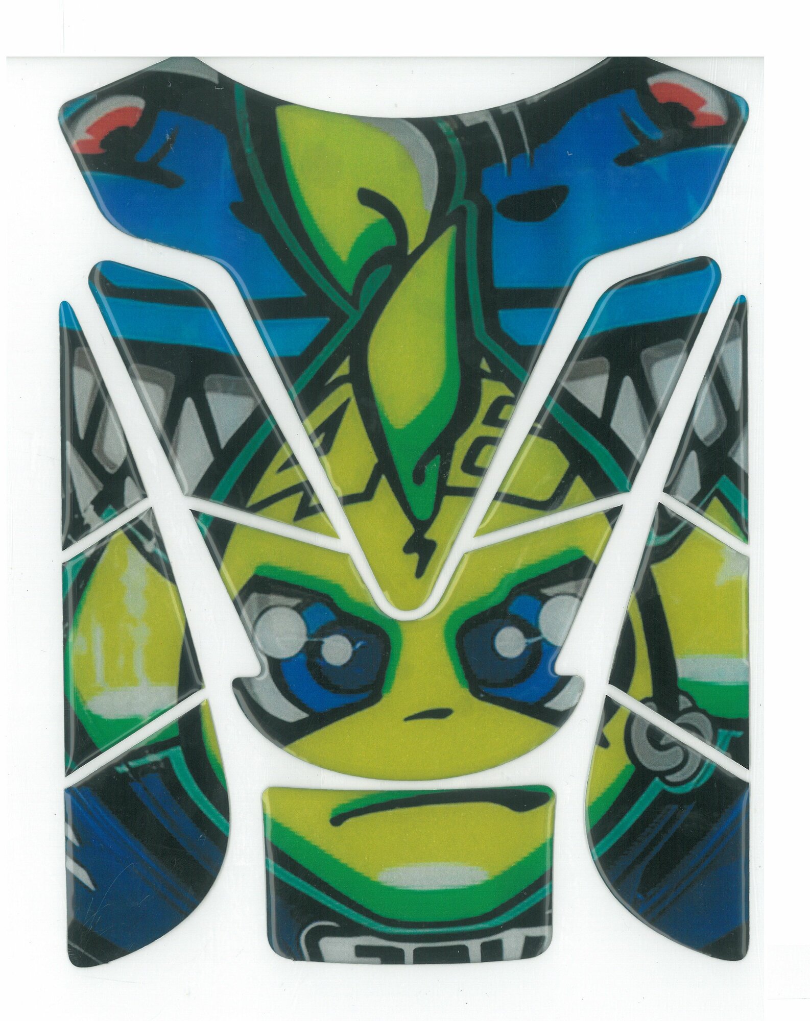 Наклейка VR46 AGV 3