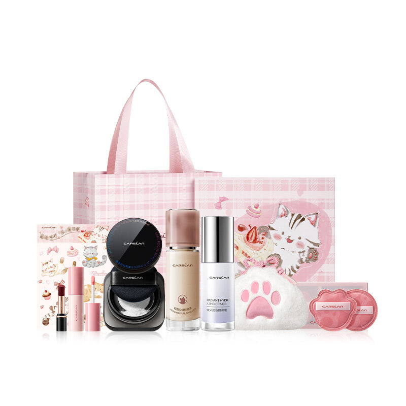 Набор макияжа женский Carslan Милый Котик Праздничный подарочный набор