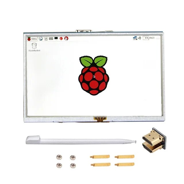 Caturda 5-дюймовый ЖК-экран для Raspberry Pi 4 for Pi 3