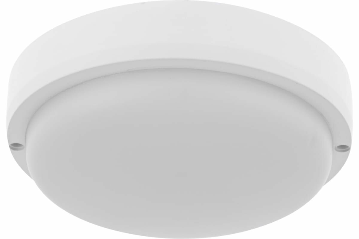 Светодиодный пылевлагозащищенный светильник REXANT ЖКХ-01 круг 12 Вт IP65 4000 K 155 мм 607-260