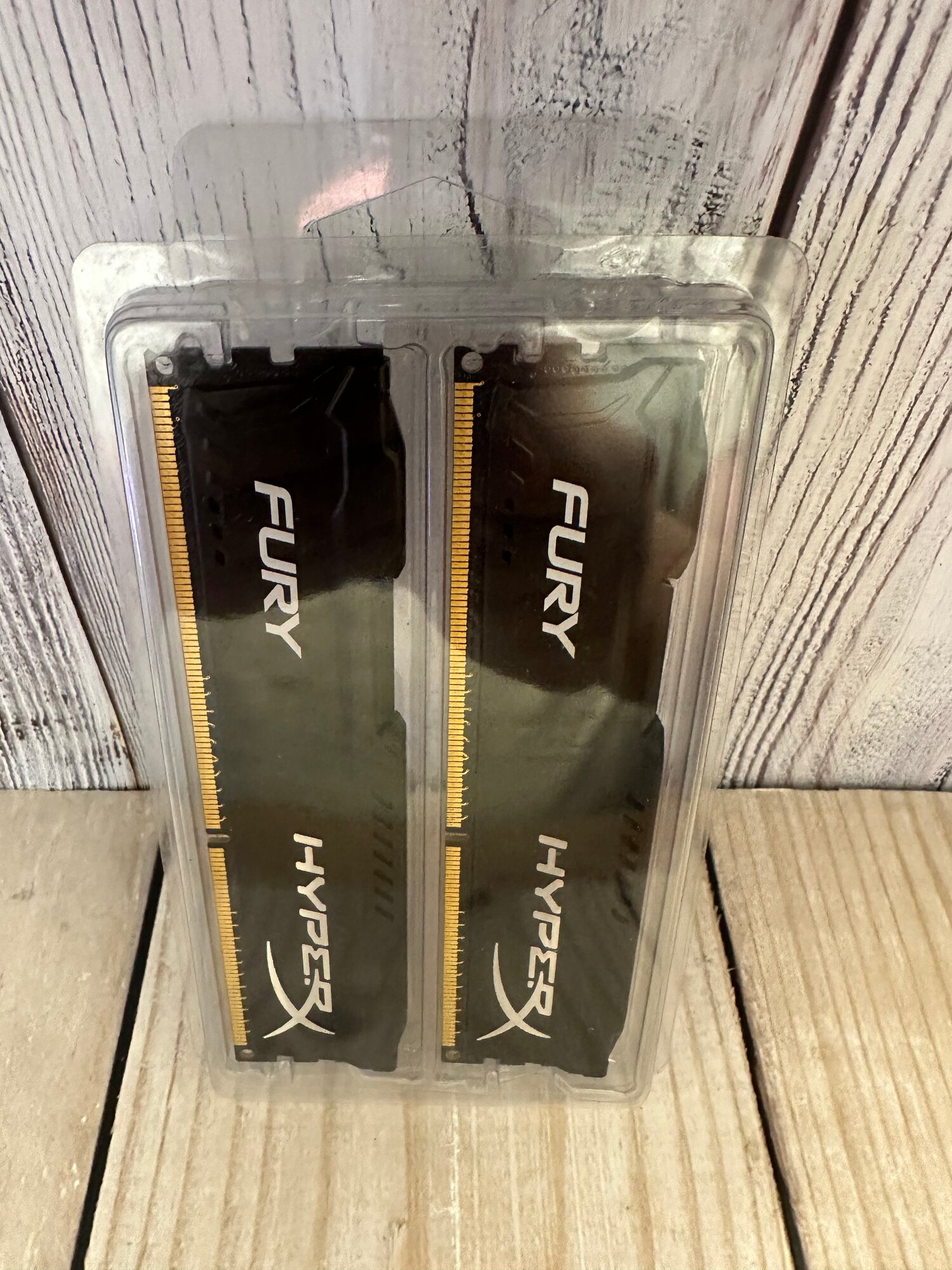 Оперативная память Kingston HyperX Fury DIMM DDR3 8Gb,2x4gb, 1600Mhz HX316C10FBK2/8