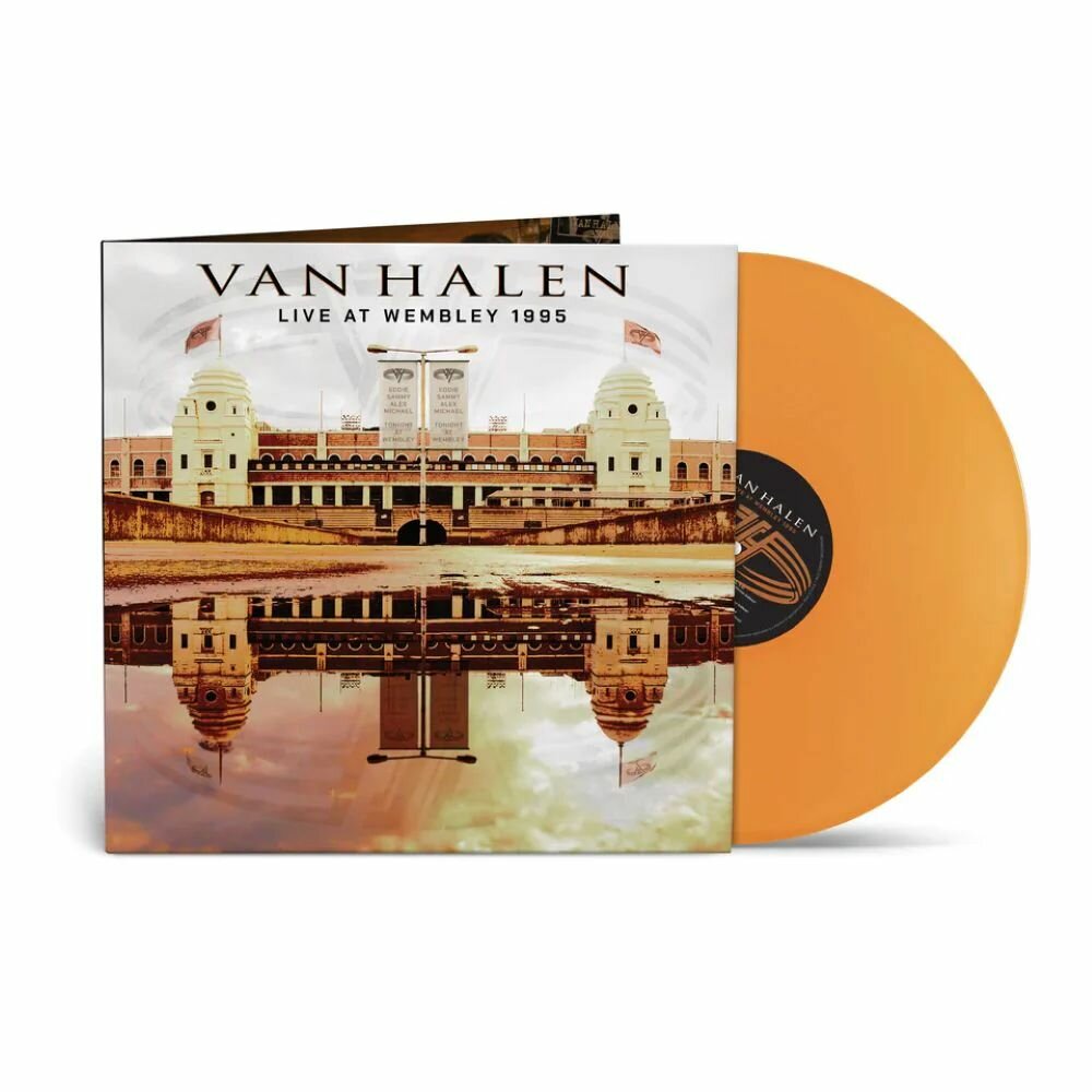 Van Halen - Live At Wembley 1995 (6000шт в мире Orange RSD, USA Limited) Оранжевая, Редкая Виниловая Пластинка из США от Ван Хален, Запись Легендарного Живого Концерта на Уэмбли, Лондон