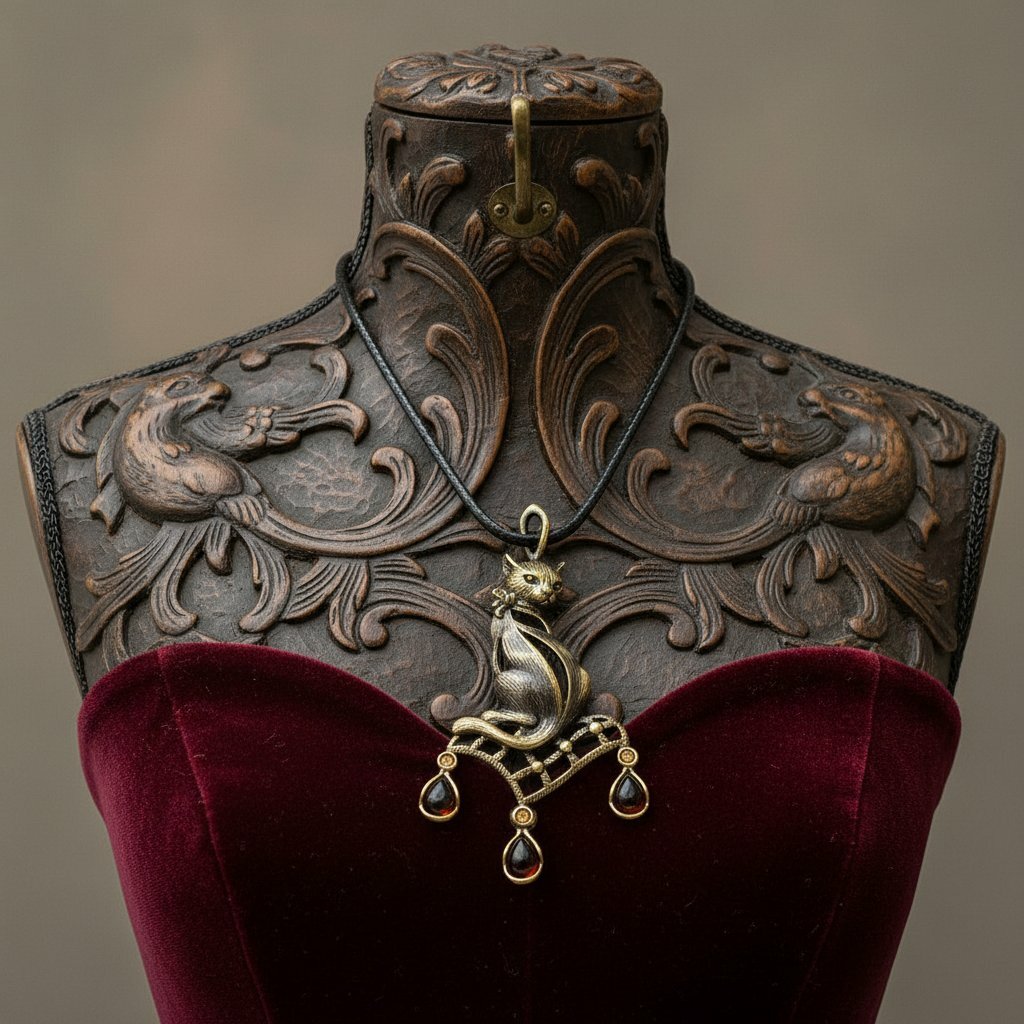 Подвеска Народные промыслы, янтарь