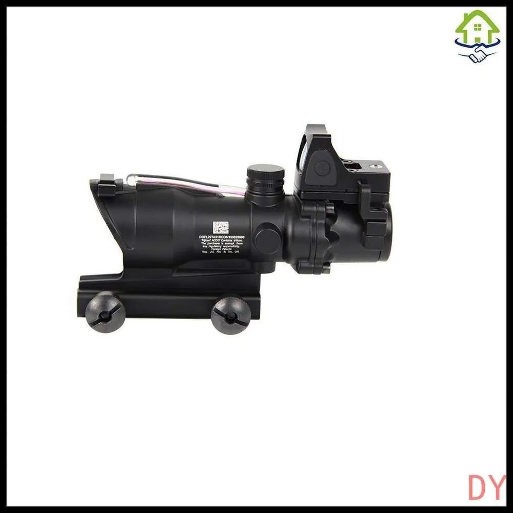 ACOG 4x32 тактический прицел для стрельбы премиум класса, черный