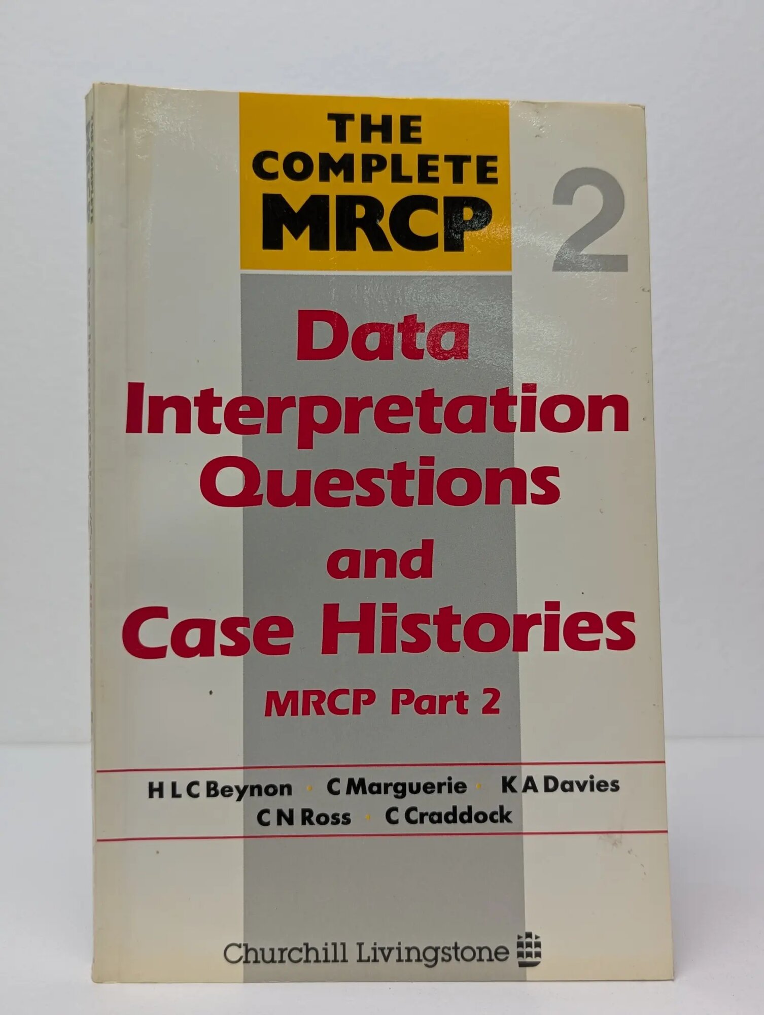 The Complete MRCP. Data Interpretation Questions and Case Histories. MRCP. Part 2 Сборник 1991