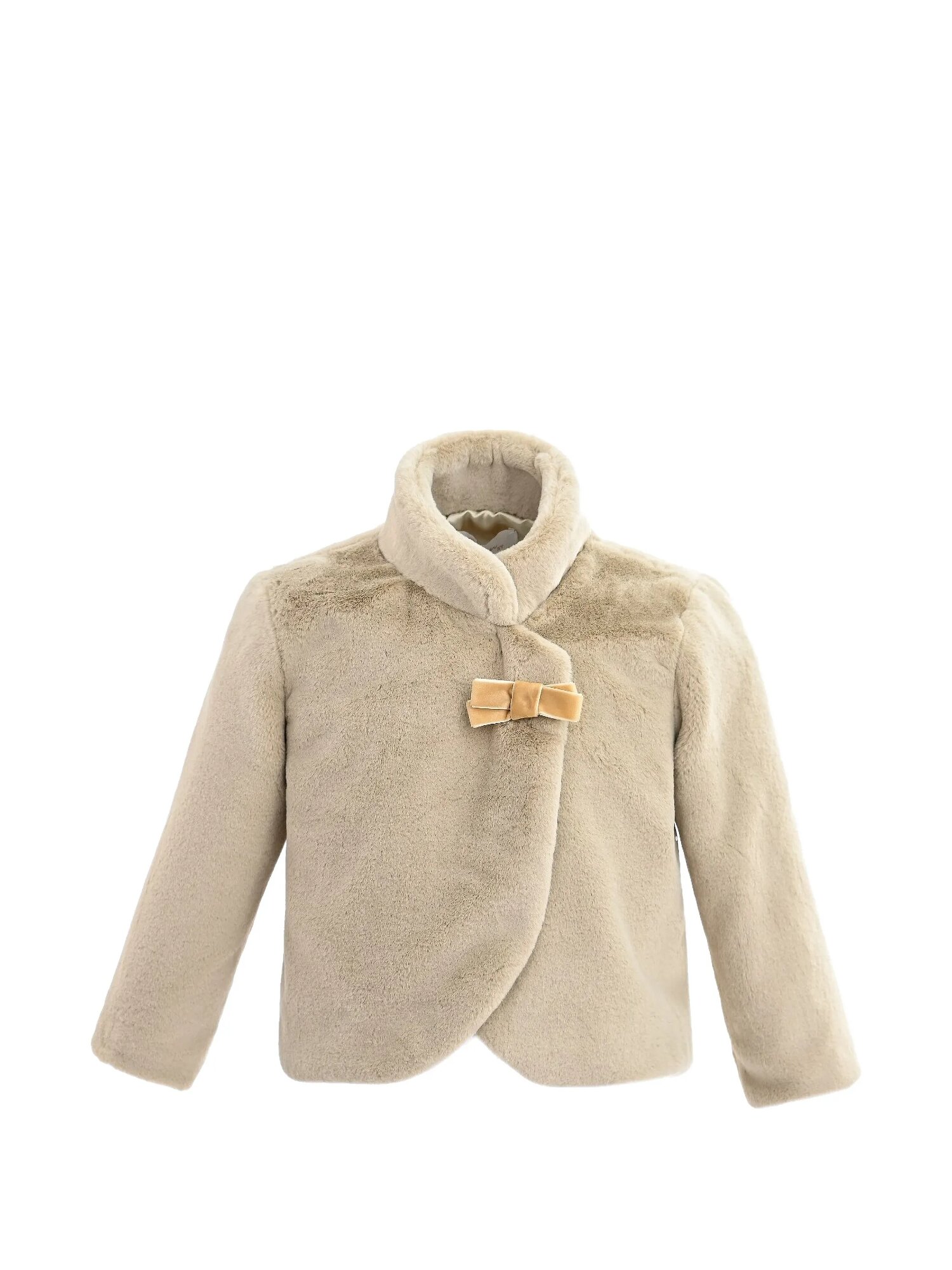 Пальто Plush asymmetrical coat