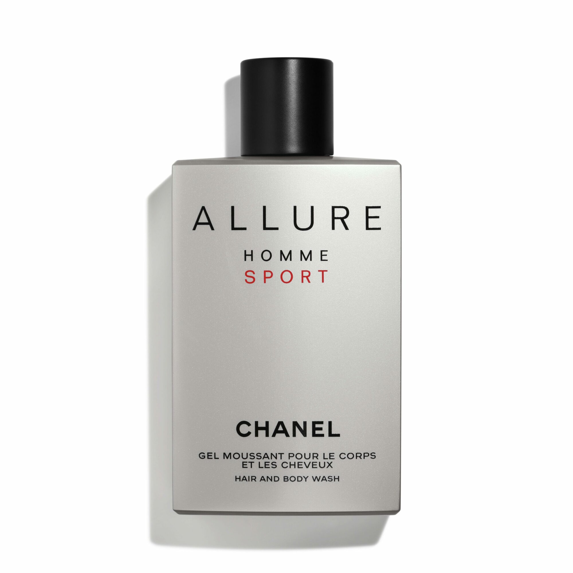 Chanel Гель для душа Allure Homme Sport, древесно-фужерные ноты, 200 мл