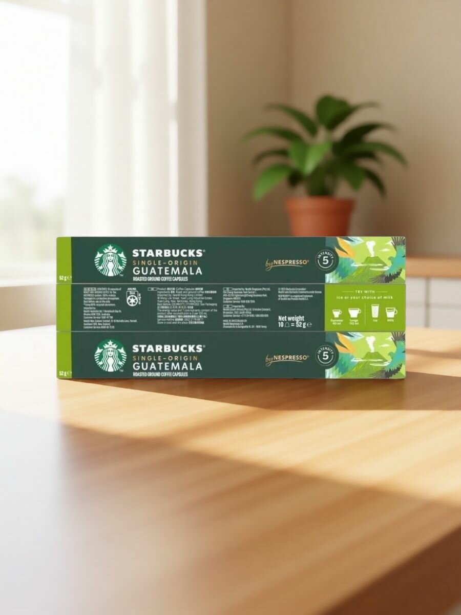 Кофе в капсулах Starbucks Single-Origin Guatemala, 10 капсул* 3 упаковки