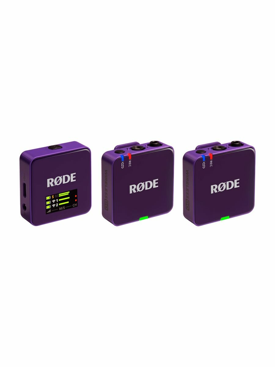 RODE Wireless GO III, фиолетовый, беспроводной микрофон