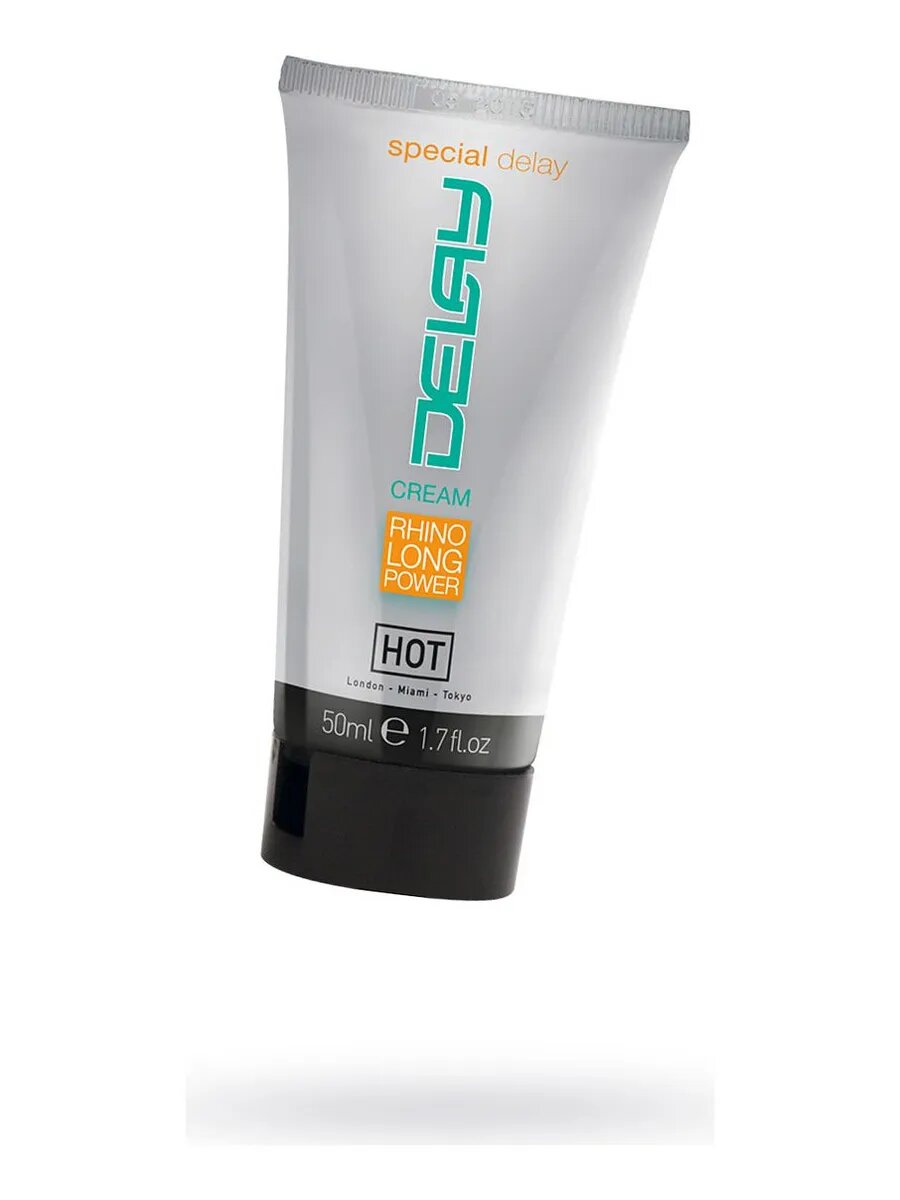 Крем-пролонгатор HOT "Delay" для мужчин для продления полового акта, 50мл