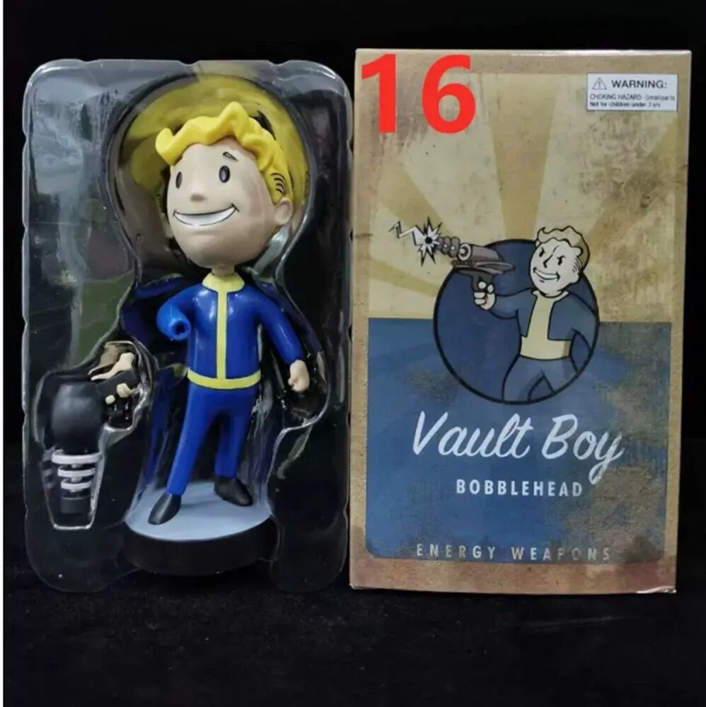 Фигурка Фоллаут Волт Бой Спич / Fallout Vault Boy 16# (12см)