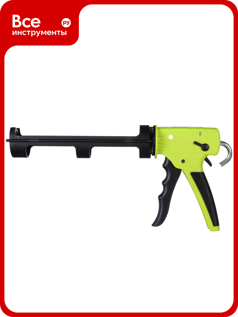 Пластиковый пистолет для герметика Armero А251/004, герметика armero а251