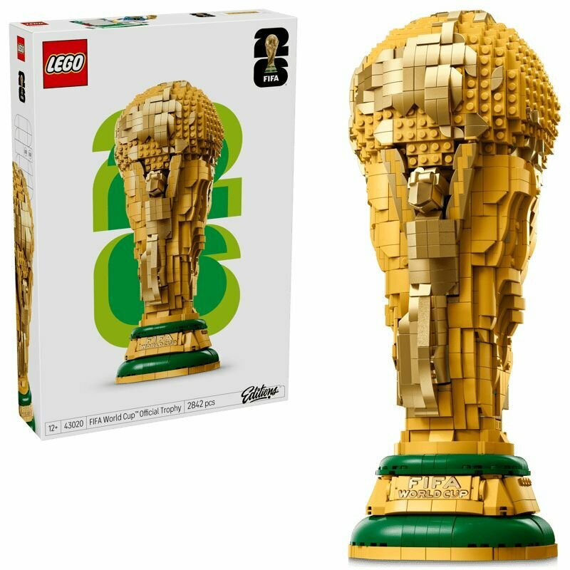 Конструктор LEGO Editions SPORTS - Официальный Чемпионат мира по футболу FIFA, 2842 эл. - Лего 43020