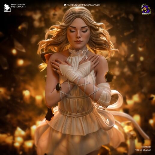 Сборная модель Tomorrow (Death Stranding 2: On the Beach), 269мм, 1/8 для покраски