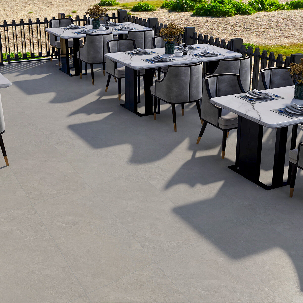 Керамогранит Neodom Moonstone Grey Matt Str 60x120 N110002 морозостойкая