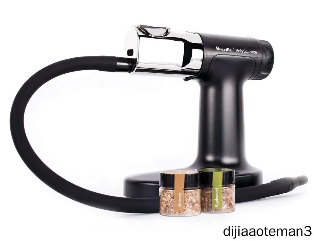 Breville PolyScience The Smoking Gun Pro Коптильня для холодного копчения, для мяса, рыбы, овощей, салатов и коктейлей