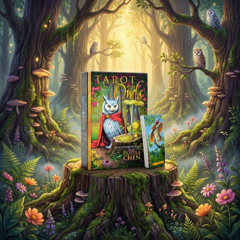 Карты Таро "Tarot of the Owl" Llewellyn / Таро Совы 64480, 78 шт.