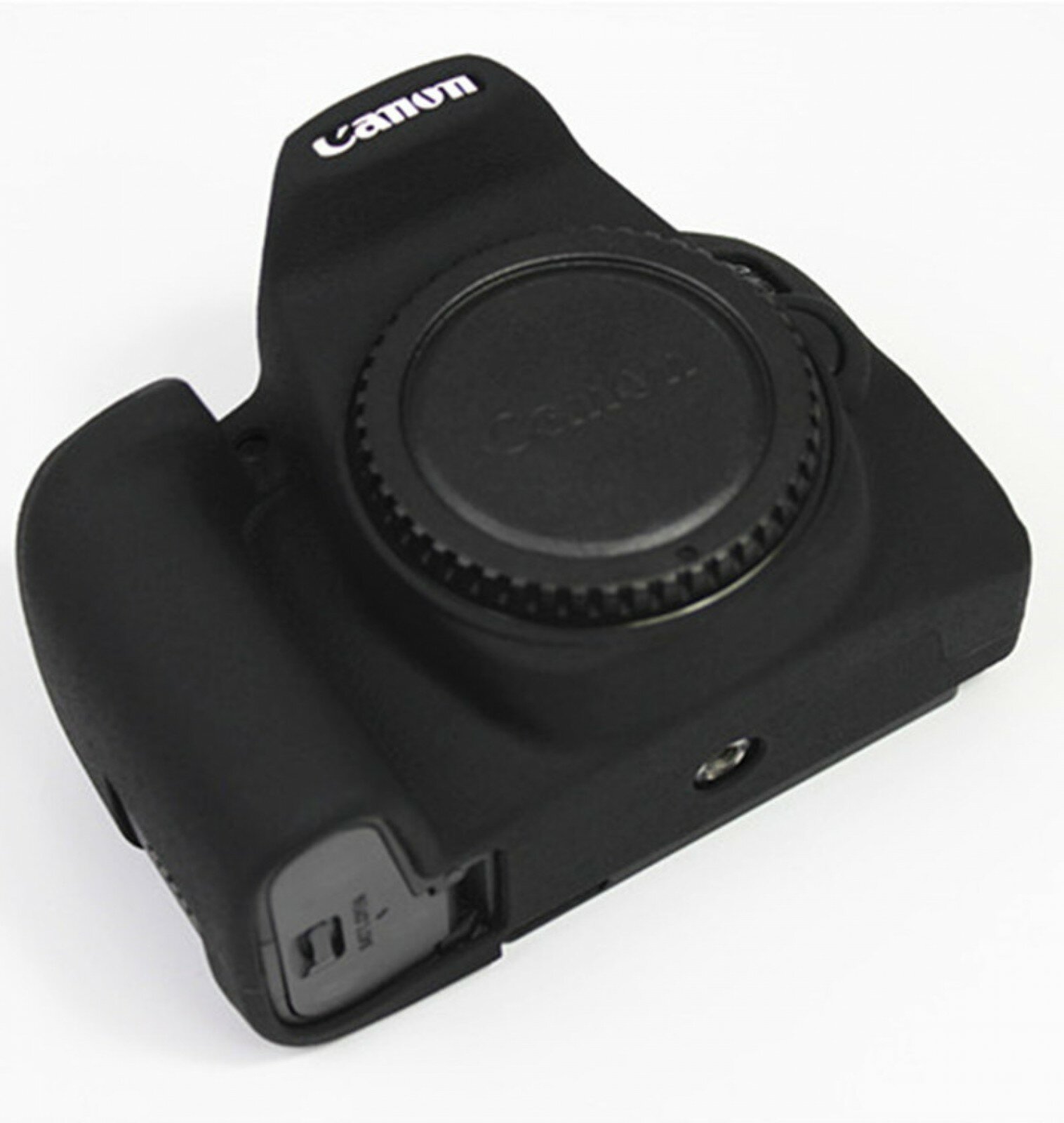 Противоударный силиконовый чехол MyPads для Canon EOS 850D ультра-тонкий черный