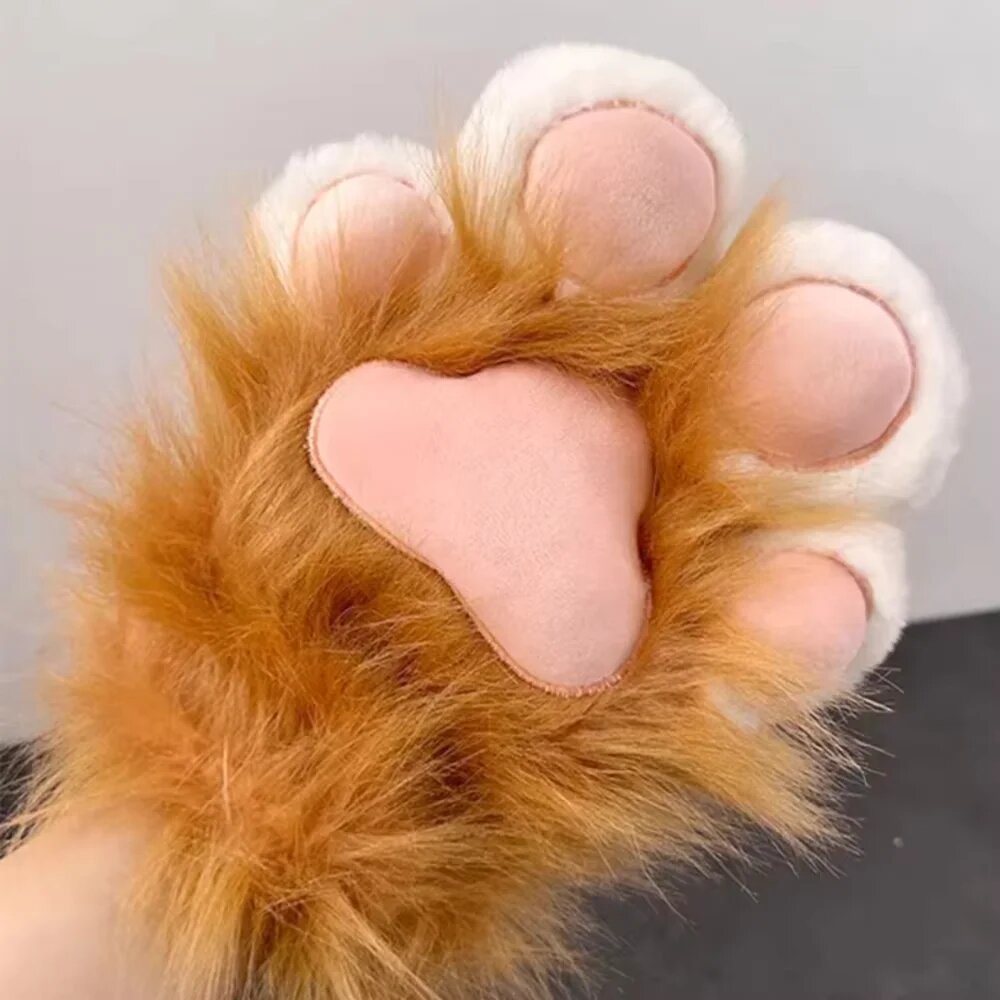 Wow chan Kig Furry Fursuit Paw Полиэстер A4