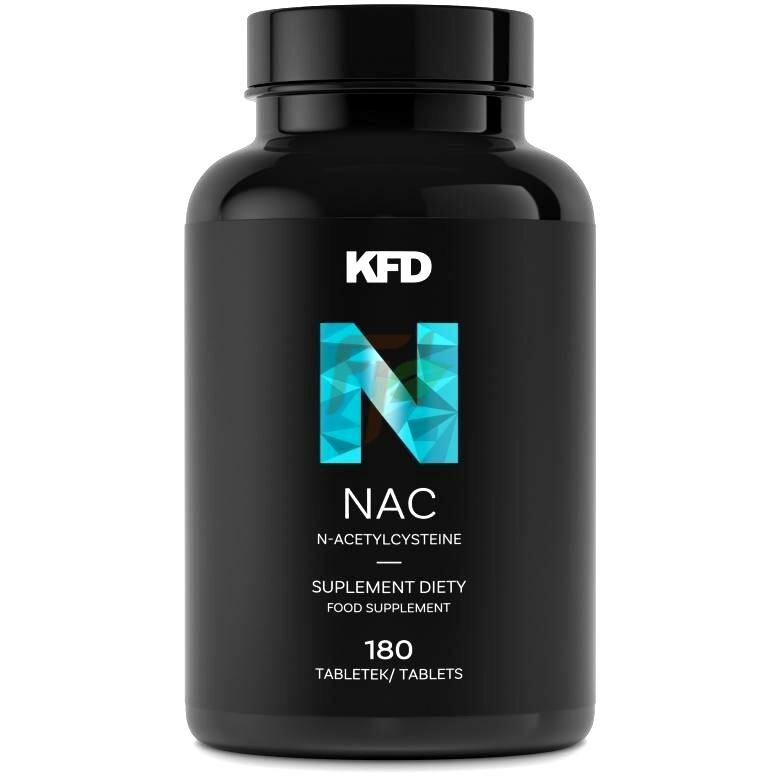 Аминокислота Ацетил - Цистеин KFD Nutrition NAC (180 таблеток)