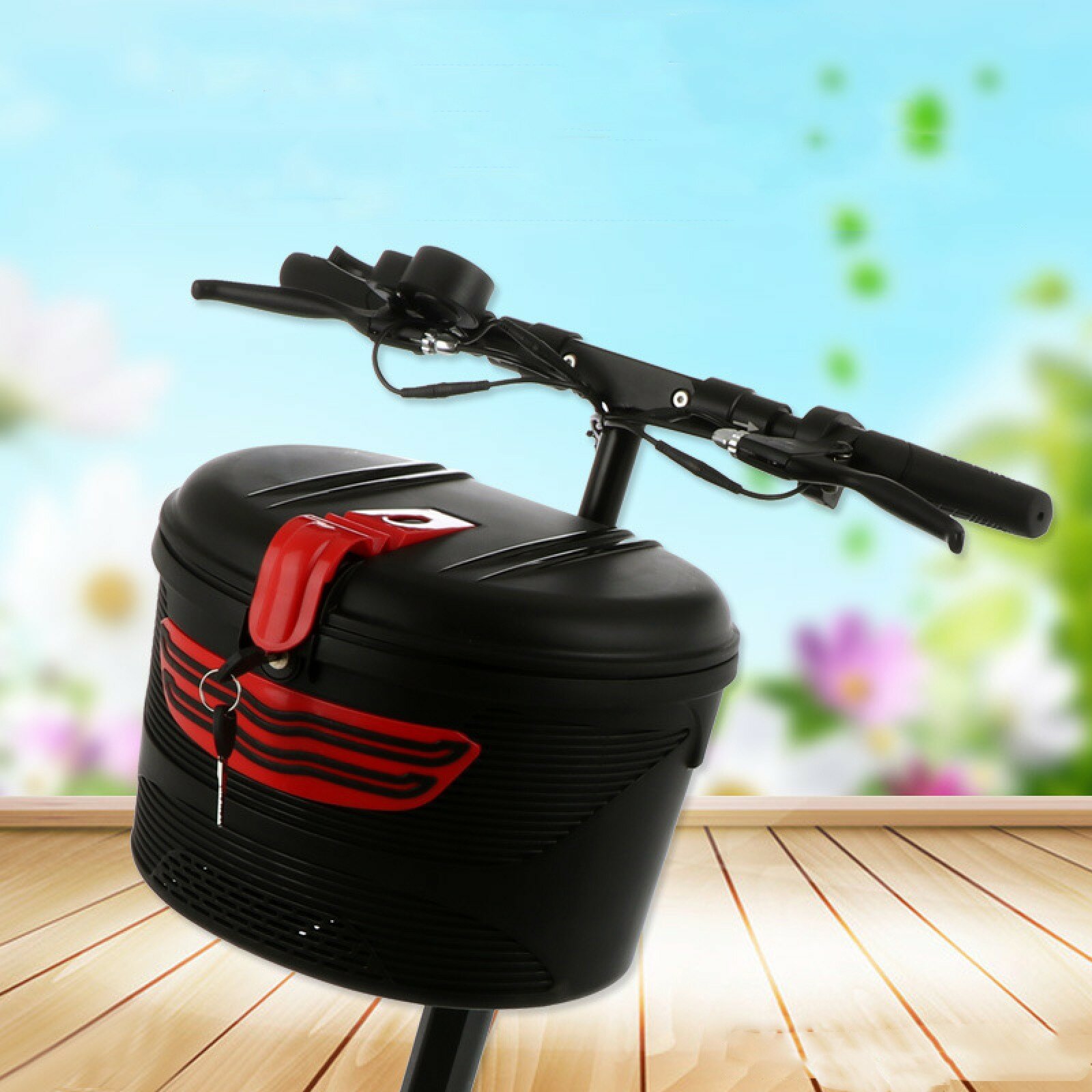 Контейнер сумка MyPads универсальная большая вместительность с креплением на руль