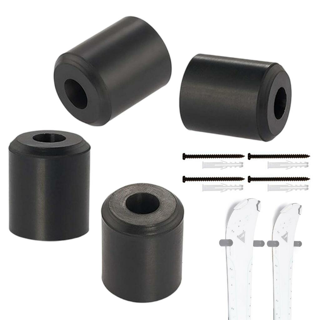 Настенный крепёж для лыж и сноубордов, 4 упаковки