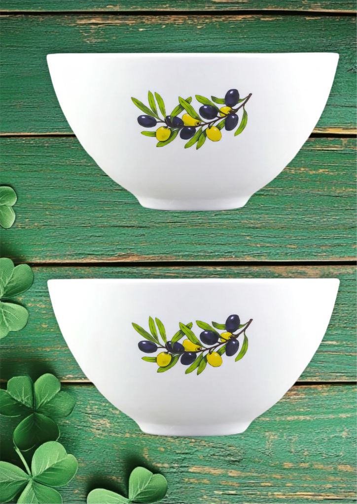 Пиала фарфор 550 мл Оливки 2 штуки Дулевский фарфор