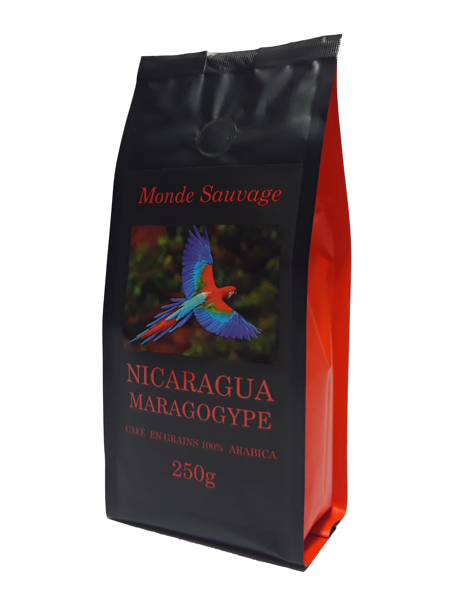 Кофе в зёрнах Монд Саваж Никарагуа Марагоджип 250г