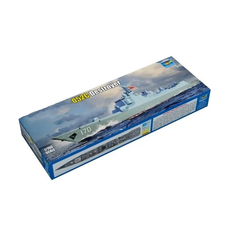Trumpeter 06730 1/700 Эсминец ПЛА ВМС типа 052C в масштабе сборная модель корабля