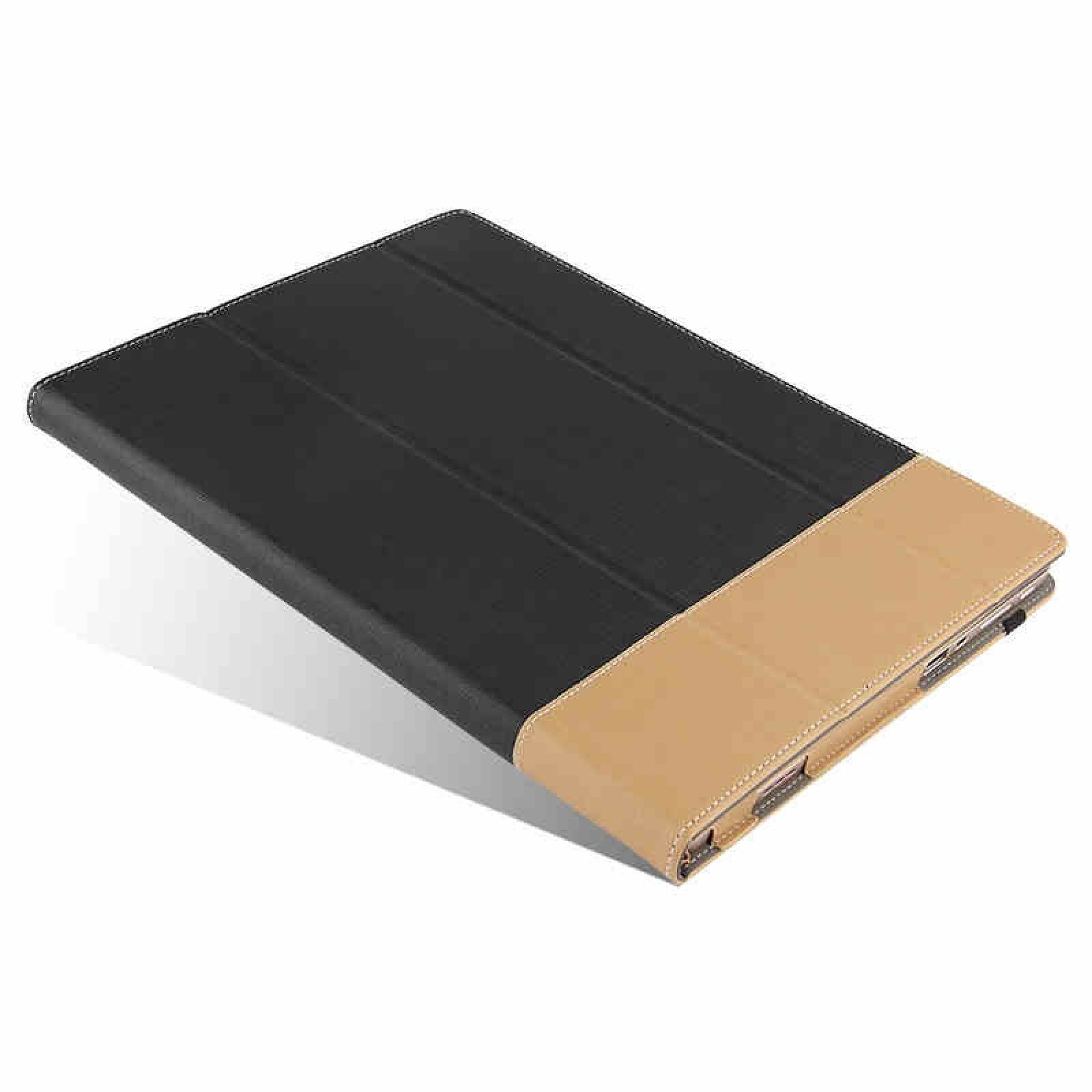 Чехол-книжка MyPads для ASUS Transformer 3 Pro T303UА (GN052T) 12.6 из водоотталкивающей ткани под джинсу черный