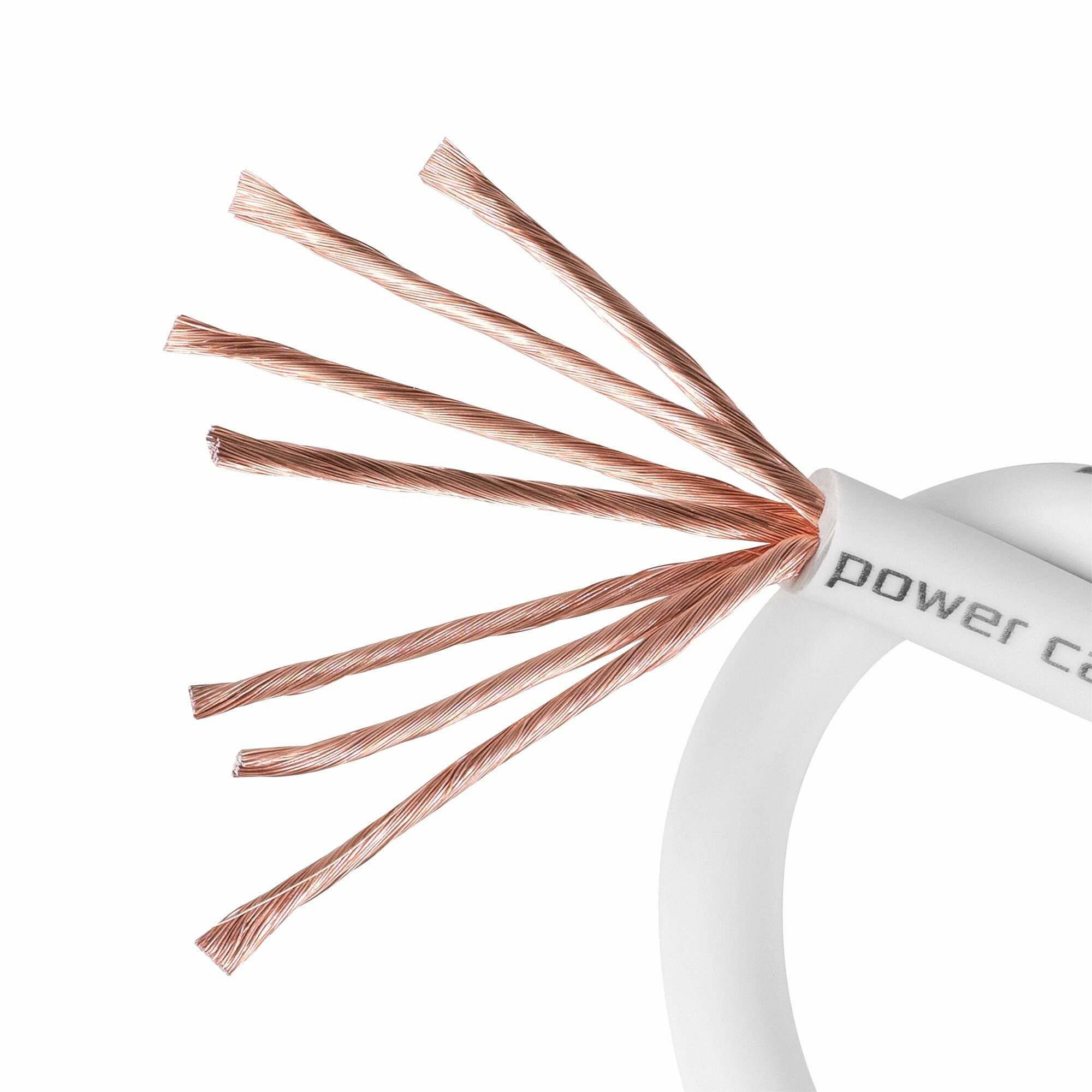 Силовой кабель DL Audio Piranha Power Cable 4 Ga White (15 метров)