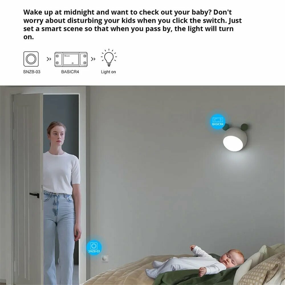 Sonoff Basic R4 WiFi Smart Switch Модуль дистанционного управления Модуль реле