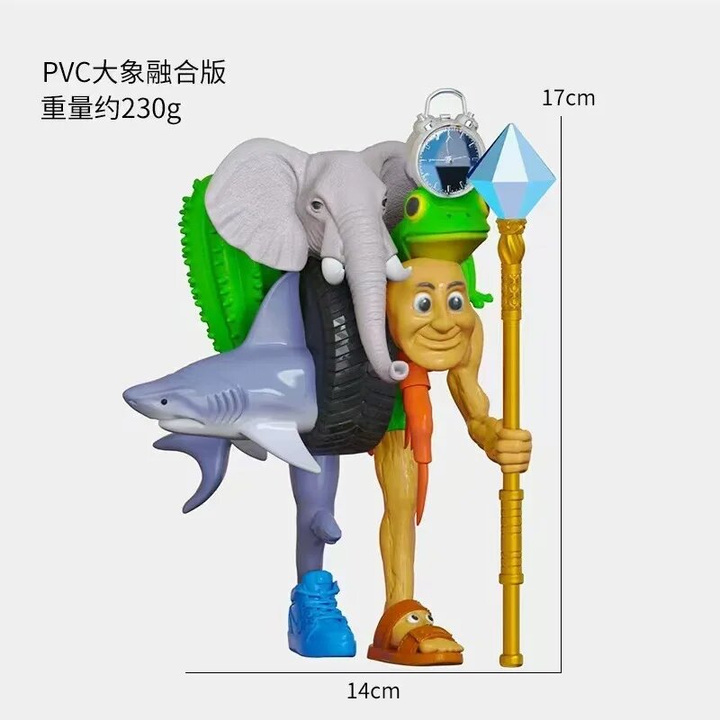 Фигурка Балерина Капучино Brainbot PLA Eltphant mix