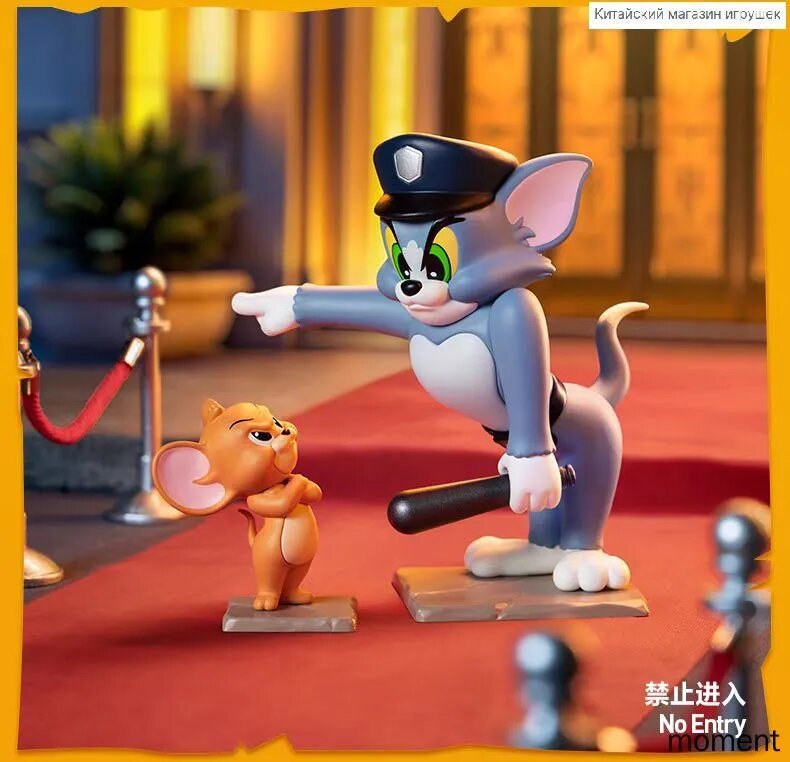 POP MART-Tom and Jerry Figurines/Фигурки из серии Том и Джерри: Звёздные Приключения , изысканный подарок,6.5-10.4cm