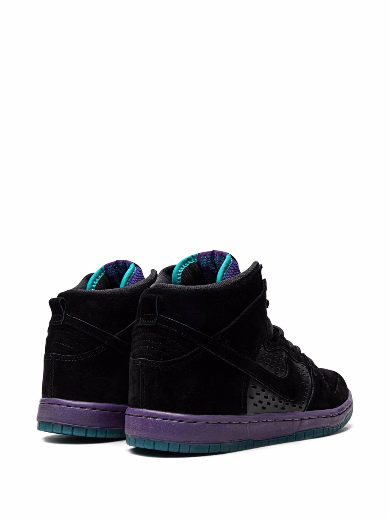 Кроссовки NIKE Dunk High Pro SB, размер 9.5 US, черный — фото 1