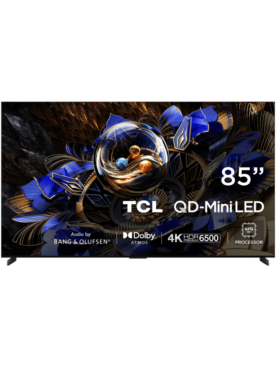 Телевизор TCL 85X11K QD-Mini LED 85" QLED, 4K Ultra HD, черный, смарт ТВ, Google TV