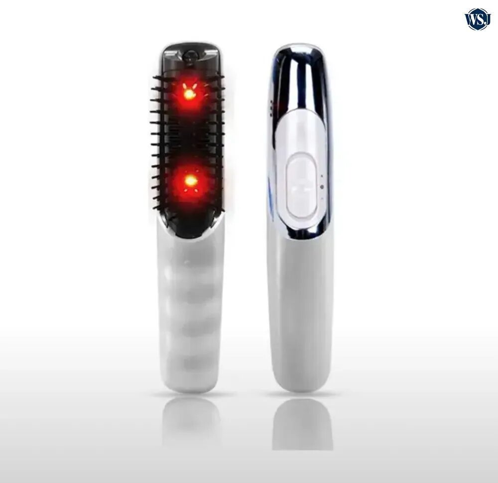 Беспроводная лазерная расчёска от выпадения и для роста волос, щетка -массажер для головы