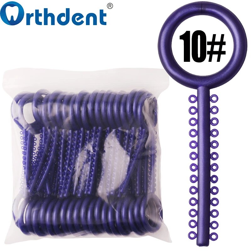 Ортодонтические эластичные лигатуры Orthdent 1040 шт.