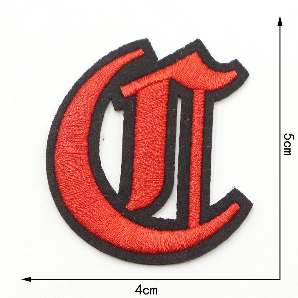 Железные буквы и цифры для вышивки C