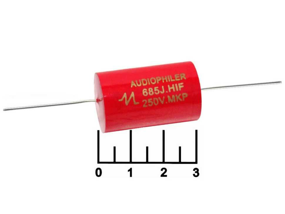 Конденсатор CAP Audiophiler MKP-CYCAP 6.8 мкФ 250В 6.8/250V