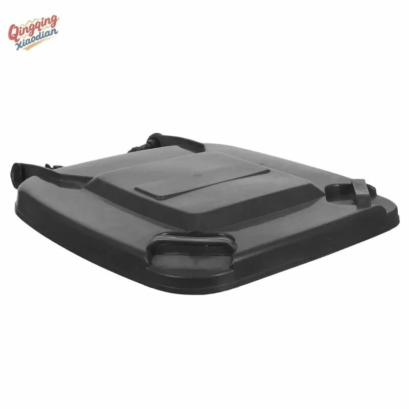 Крышка для мусорного бака пластиковая, светло-серая, для использования в доме и саду