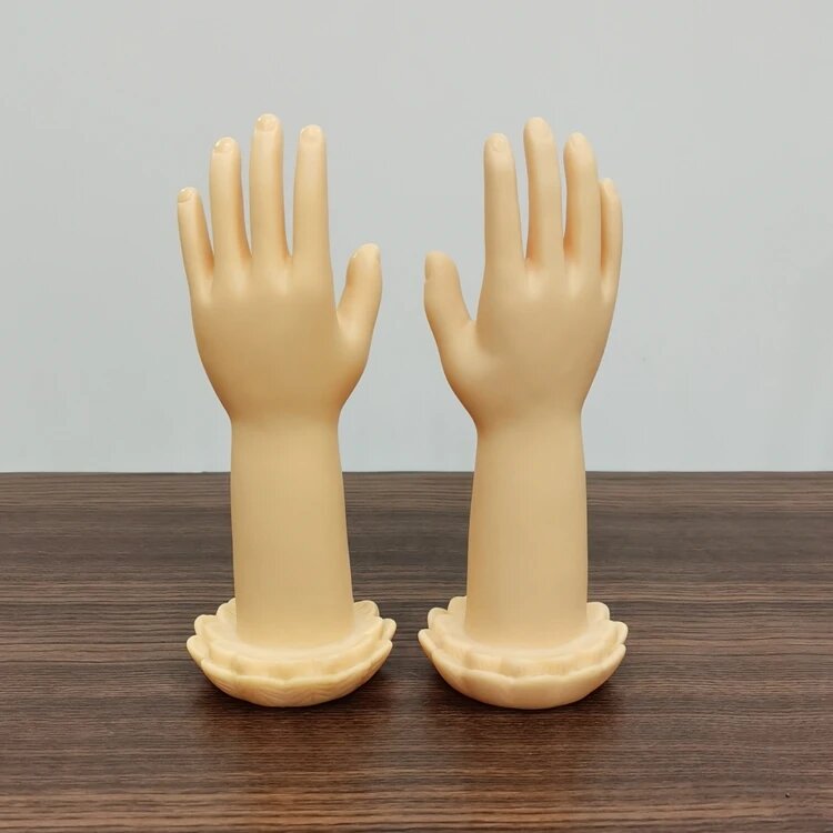 Детские манекены рук из ПВХ 1 pair skin color