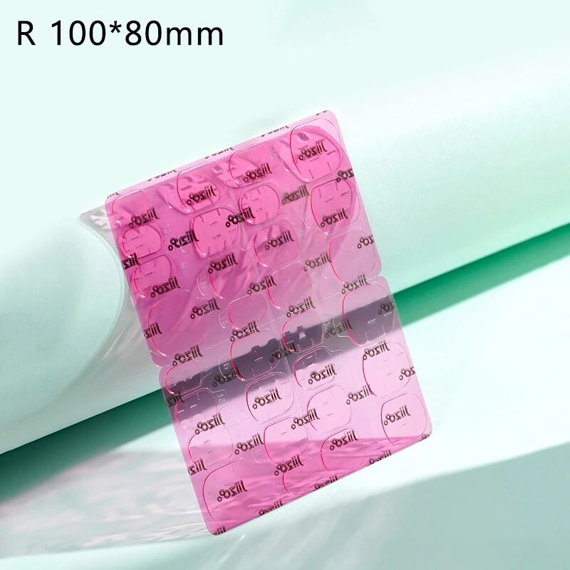 Двусторонний клей для ногтей AACAR 240/300 шт Rose red