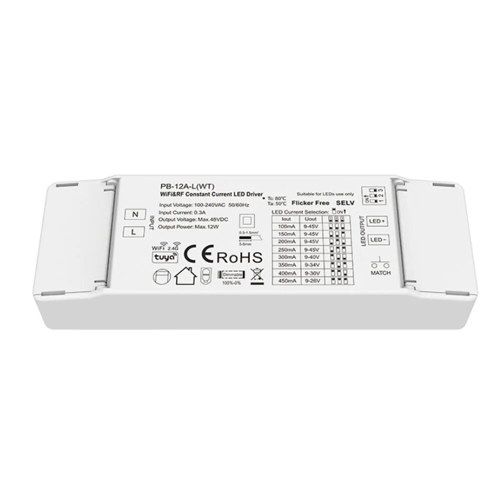 RGB контроллер Viktorovna PB-12A WiFi & RF — фото 1