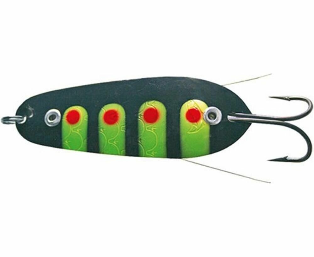 Блесна Kuusamo Rasanen 70мм 10г Незацепляйка-Двойник#BL/R/FYe-S