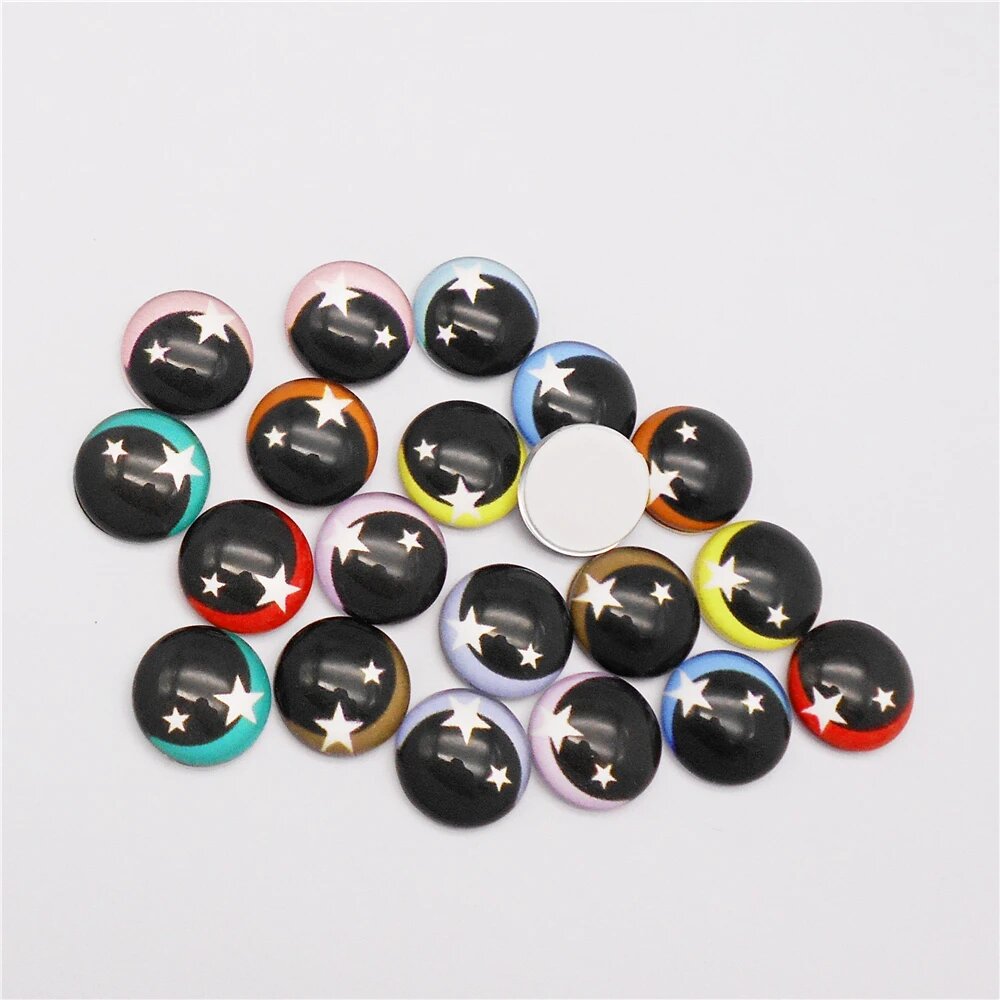 Плюшевые кабошоны для глаз GraceAngie 6-30 мм 5/10/15/25 пар Черный, 18mm 10pairs, Mix Random