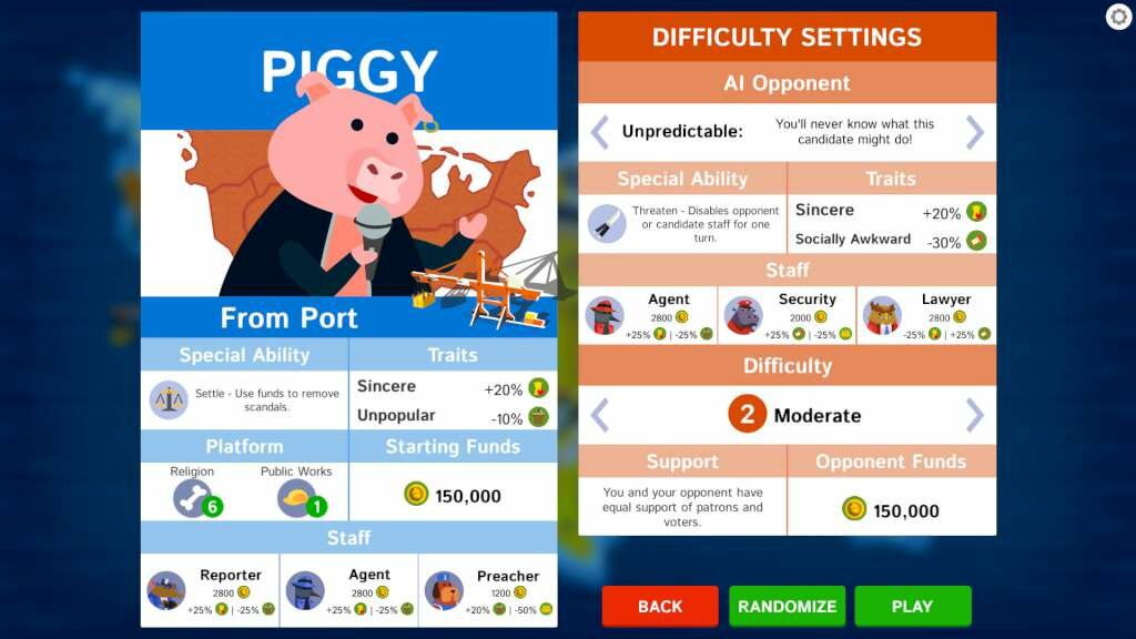 Political Animals Steam Ключ • Активация Steam • регион Весь мир