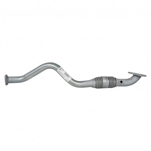 Труба приёмная для а/м Chevrolet Aveo (02-) 1.4i с гофр. и отв. под датч. (алюм. сталь) (ERP 0514)