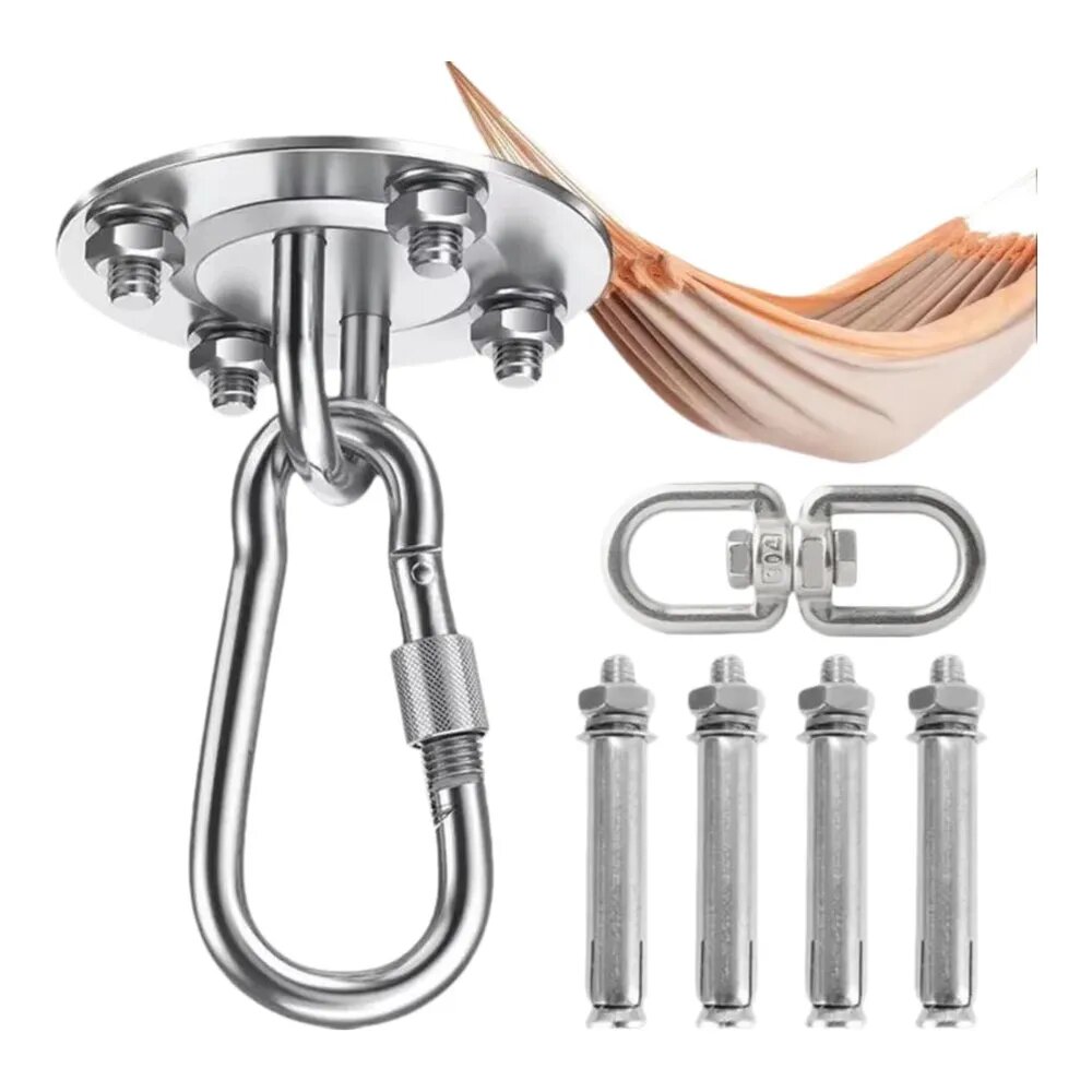 Усиленное крепление для качелей, гамака и подвесного кресла из нержавеющей стали