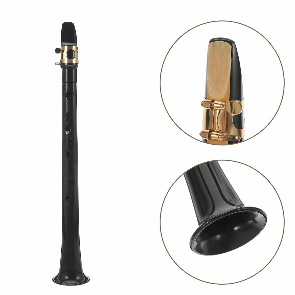 8-луночный тенор-саксофон, пластиковый саксофон для начинающих, маленький альт, миниатюрный деревянный, 45X10 см